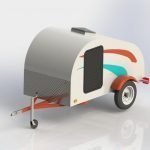 Motorcycle Teardrop Trailer Plans (Detailed Downloadable)