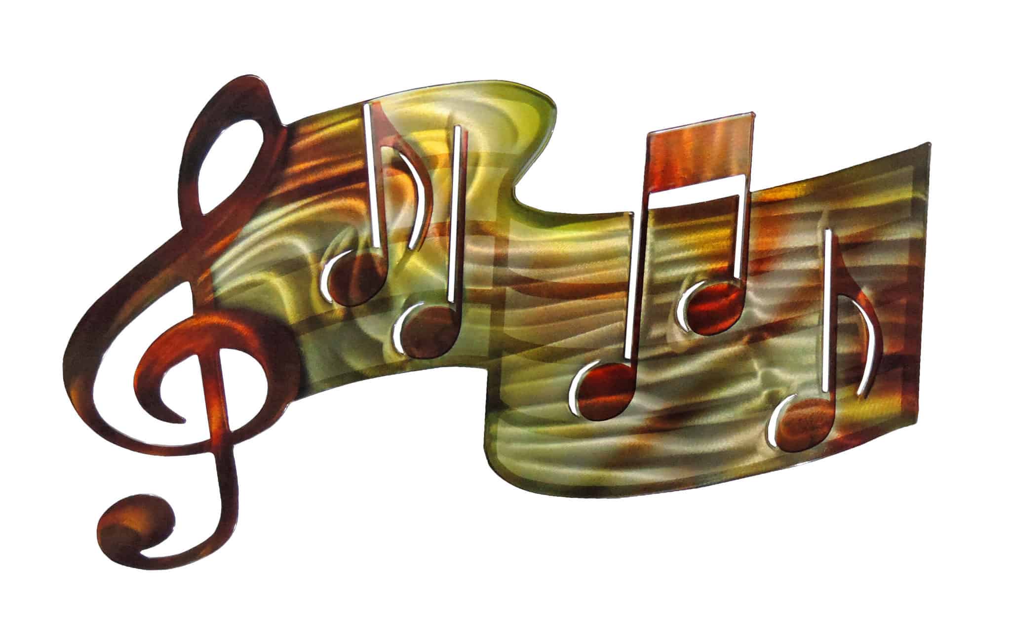 Music Staff CNC DXF File & Dye Sublimation Design