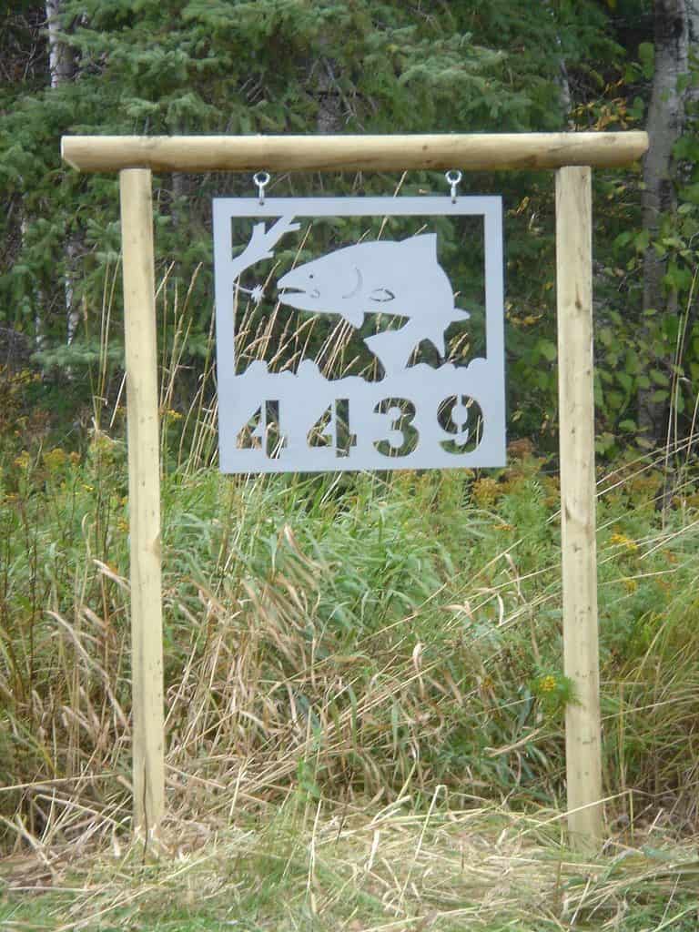Residential Sign Plasma Cut Designs (4 Projects Included)