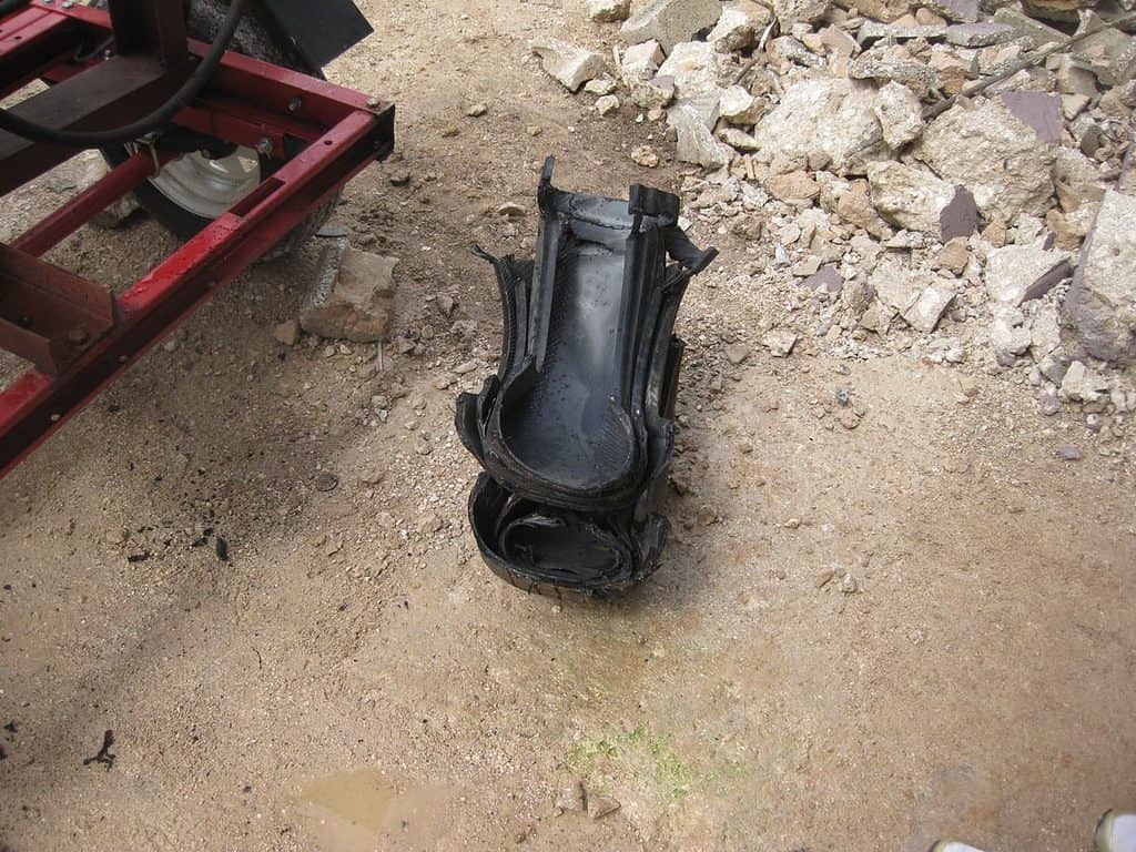 DIY Tire Cutter (Custom Built From Wheel Crusher & Tire Cutter Plans)
