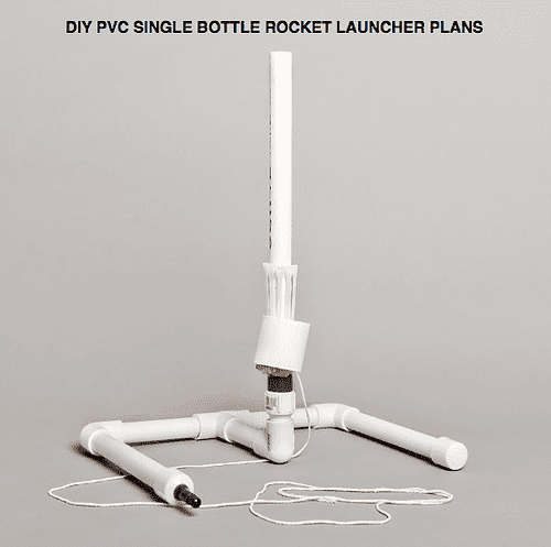 PVC Soda Bottle Water Rocket Launcher Plans ( (Plus DIY Thruster)