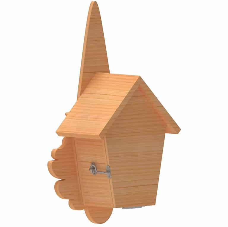 Wizard Birdhouse Plans, Patterns and CNC Router DXF Files